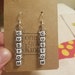Custom Word Earrings, Made to Order Earrings, Words and Sayings, Quirky ...