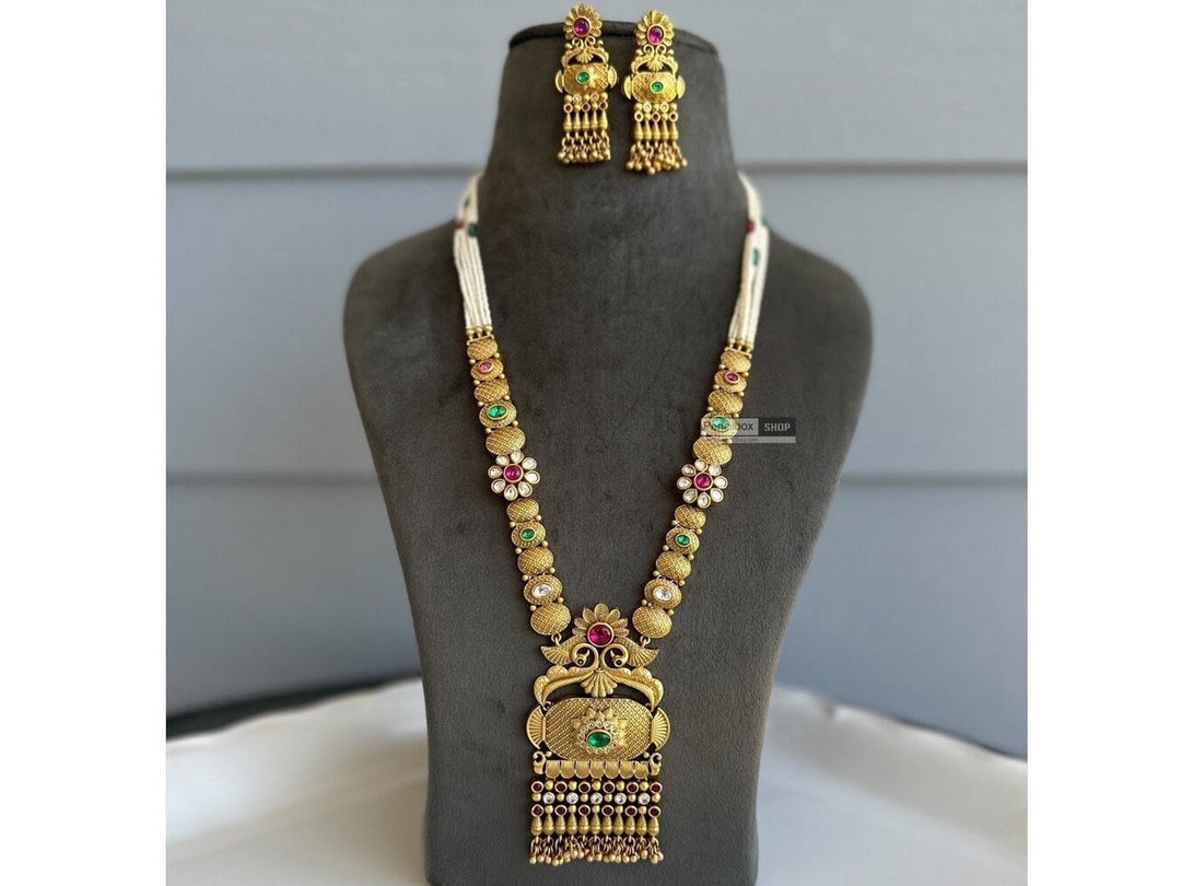 Indian Mala Set,wedding Set,indian Bridal Set,desi Necklace Set ...