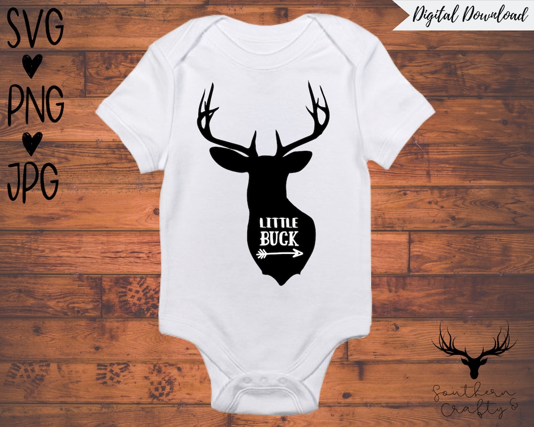 Little Buck | PNG + SVG + JPG Download | Cricut Design | Printable Art ...