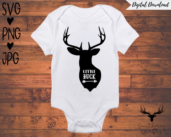 Little Buck PNG SVG JPG Download Cricut Design | Etsy