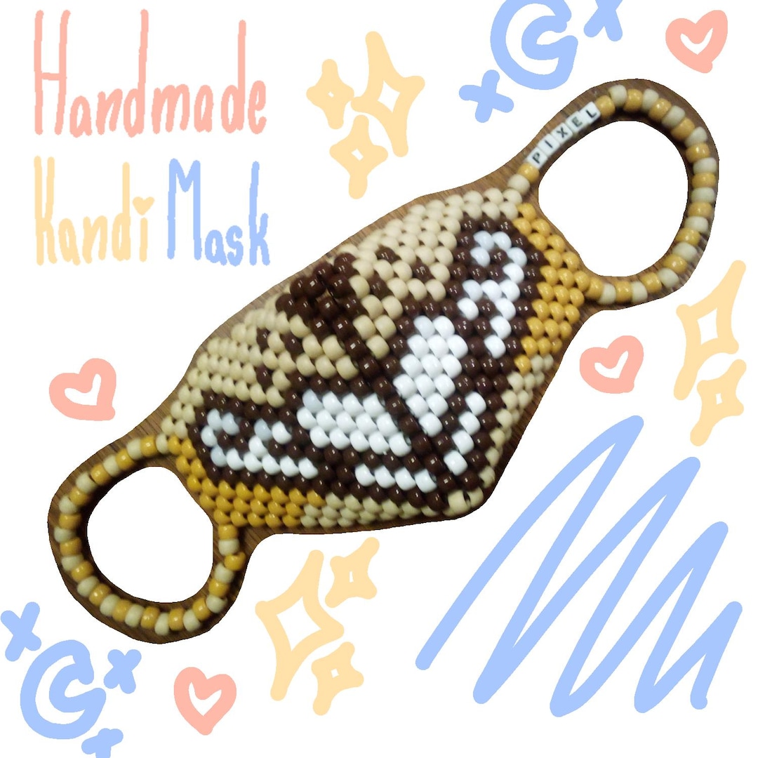 Kandi Dog Mask - Etsy