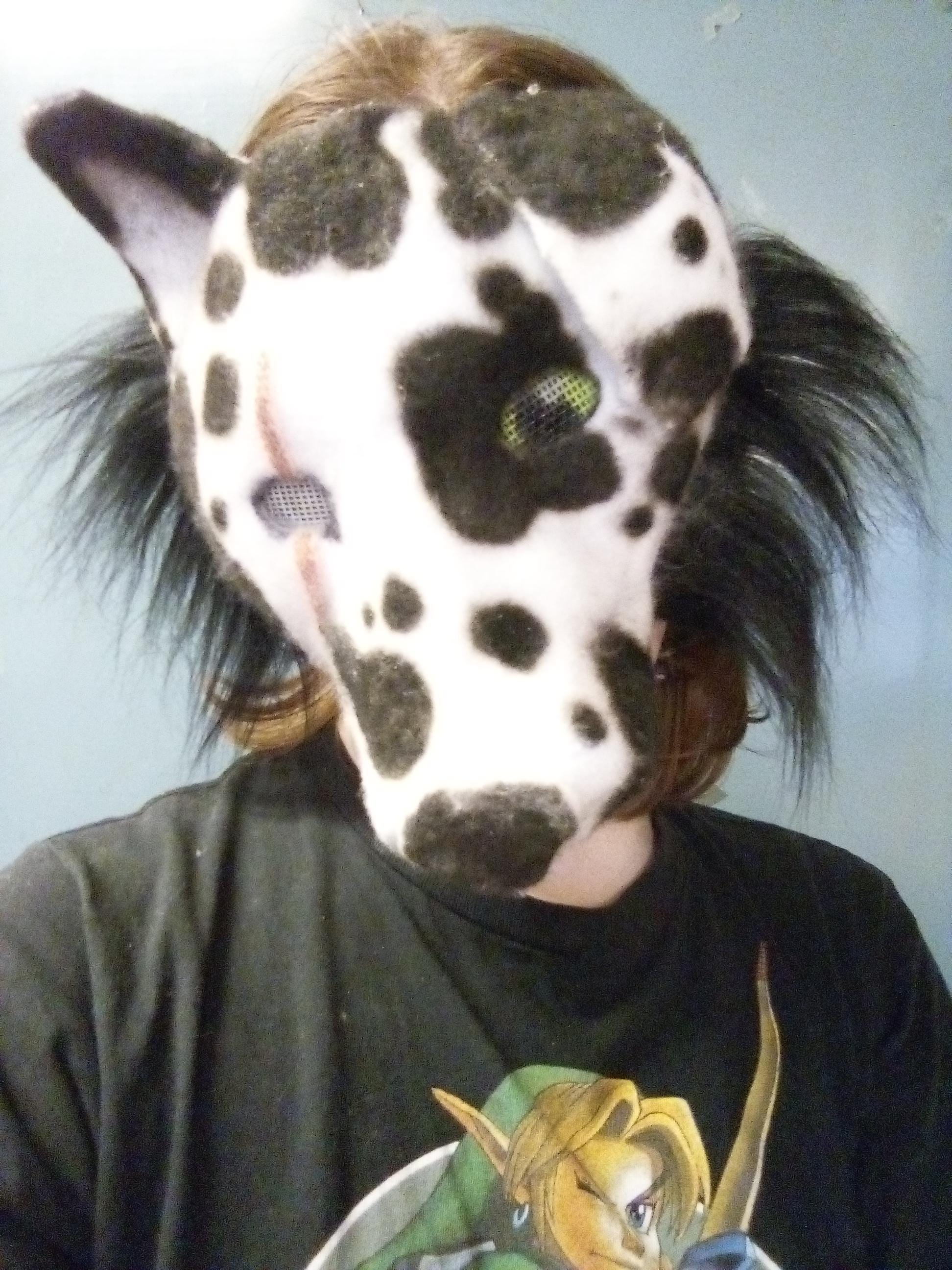Hand Made Dalmatian Dog Therian Mask - Etsy