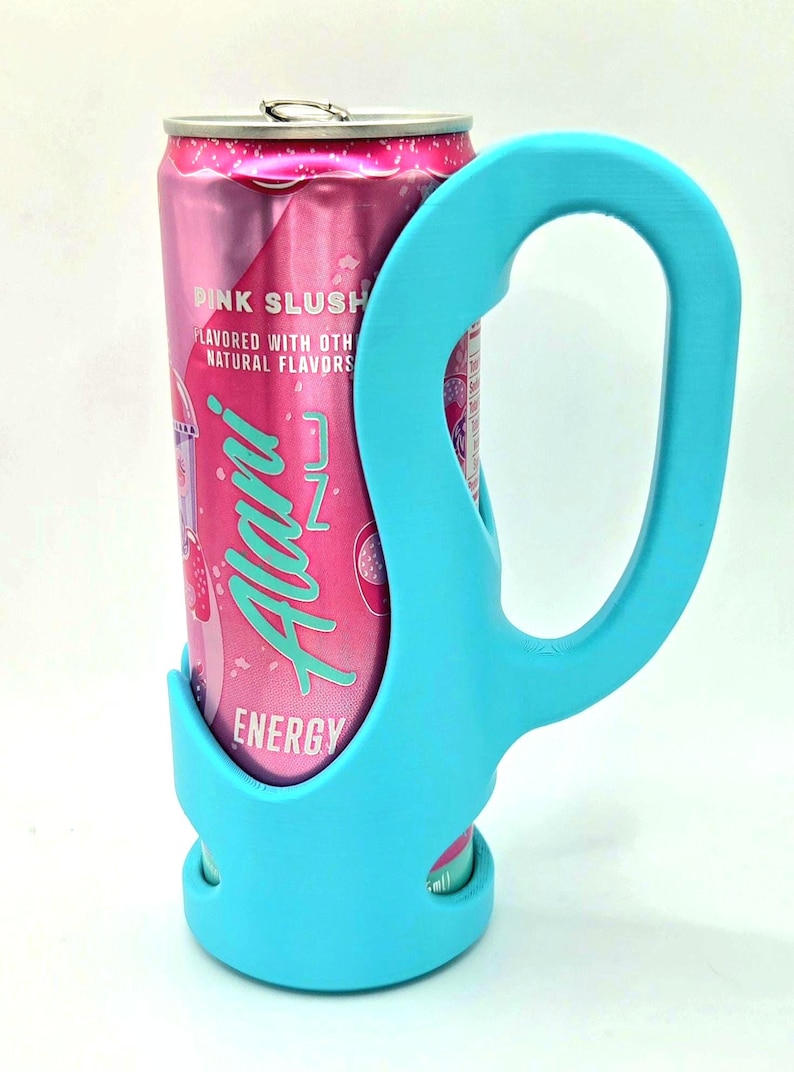 3D Printed Slim Can Holder With Handle – Fits Alani & Celsius 12 Fl Oz ...