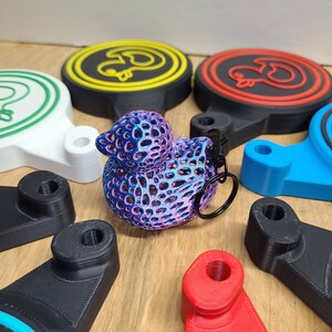 Duck Keychain 3D Printed Jeep Duck Duck Jeep - Etsy