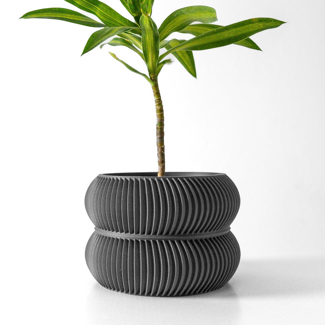 Miko Unique Design Planter Pot for Indoors With Drainage for Plants: 3D ...