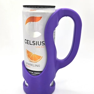 3D Printed Slim Can Holder With Handle – Fits Alani & Celsius 12 Fl Oz ...