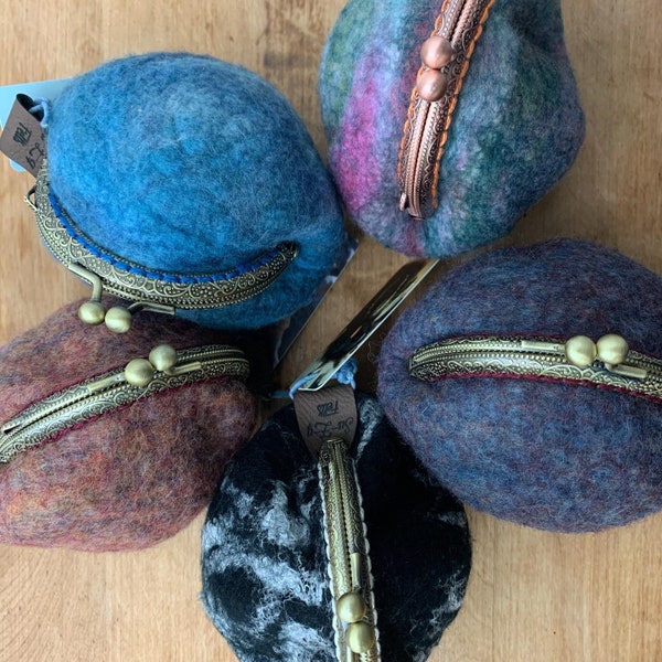 Felt Coin Purse - Etsy