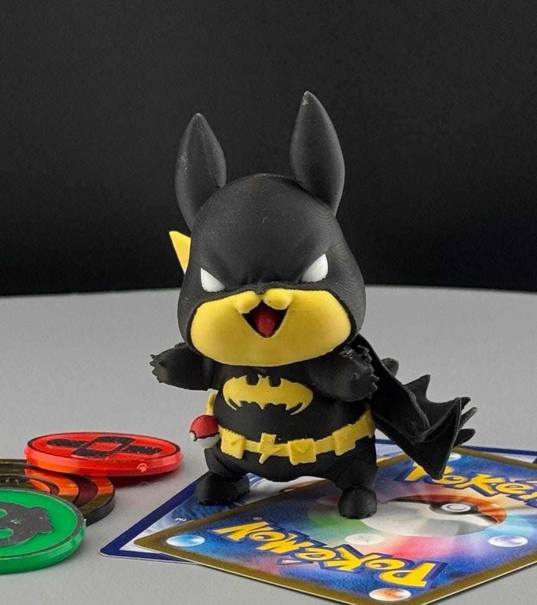 Batman Pikachu Pikabat 3D Printed Figurine NEW LISTING Batman Meets ...