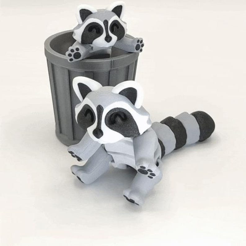 Charming Fox Fidget Toy With Trash Can Lid for ADHD and Relaxation - Etsy