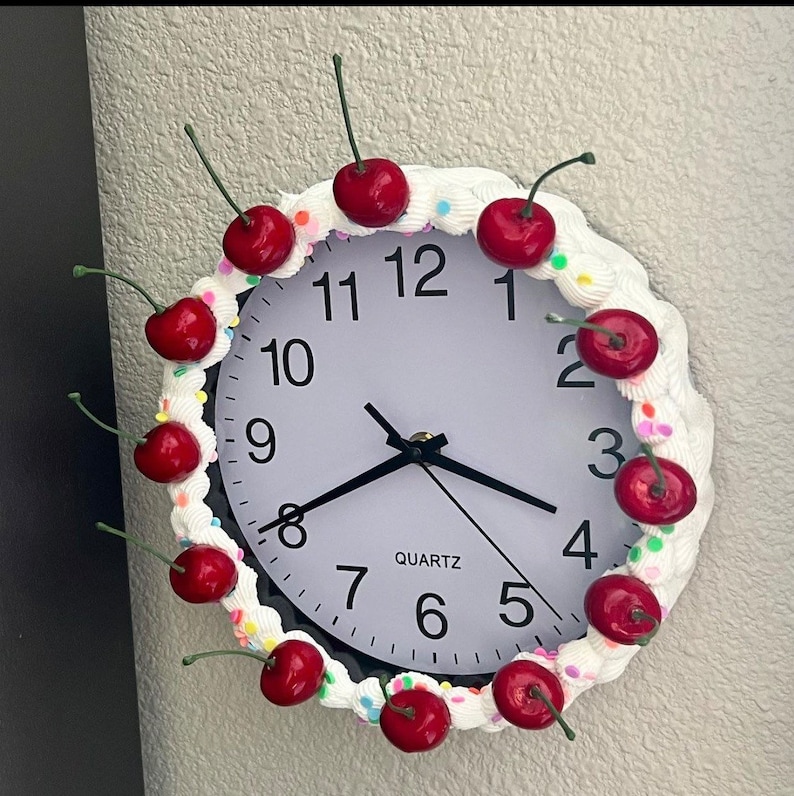 Birthday Cake Clock - Etsy