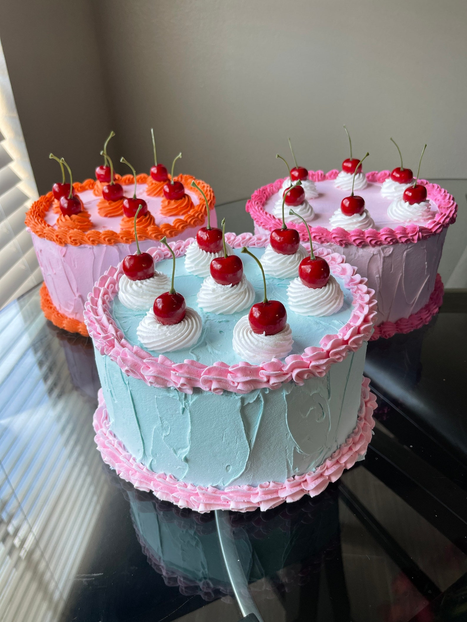 Custom Fake Cake/8inch/retro Cake/kitsch Cake/fake Food Prop/coffee ...