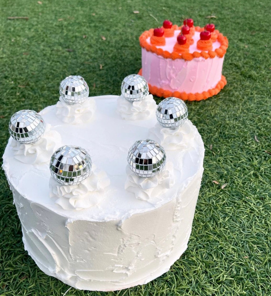 Custom Fake Cake/disco Cake/70's Cake/9inch/retro - Etsy