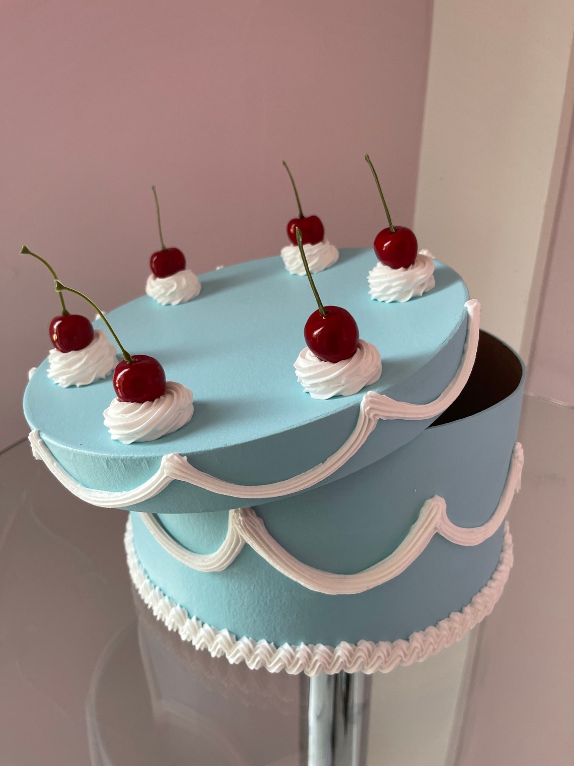 Custom Fake Cake Box / 9 Inch/retro Cake/kitsch Cake/fake Food - Etsy