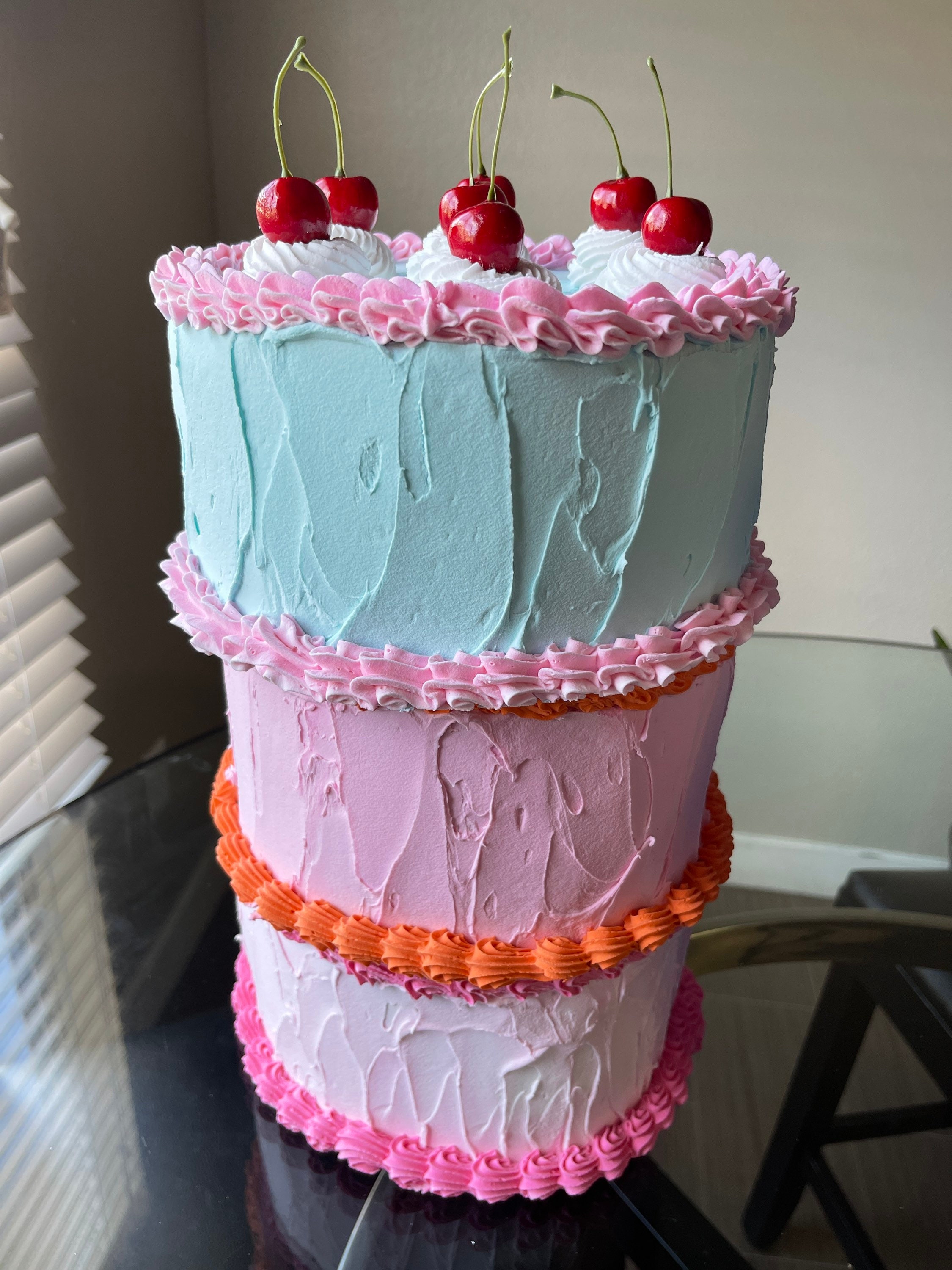 Custom Fake Cake/8inch/retro Cake/kitsch Cake/fake Food - Etsy