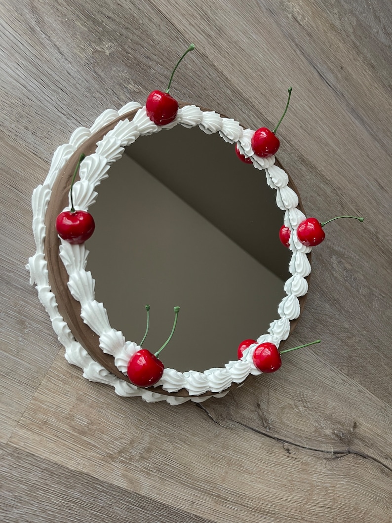 Chocolate Cherry Cake Mirror - Etsy