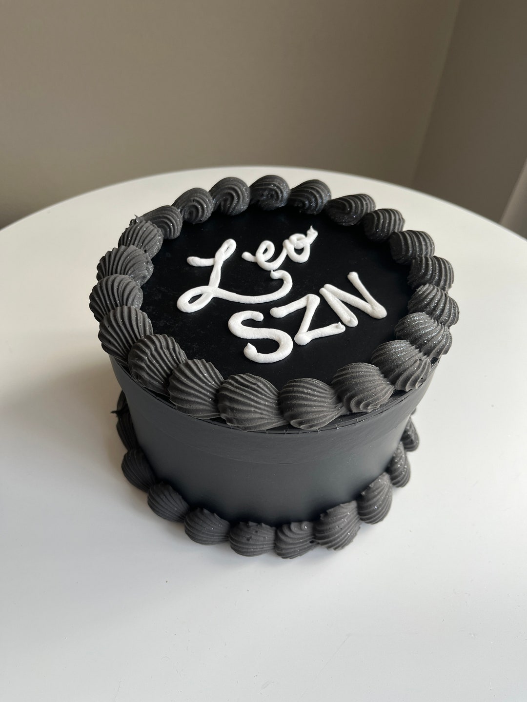 Black Fake Cake Box/ Cake Storage Box/ Faux Cake/ Fake Cake Decor ...