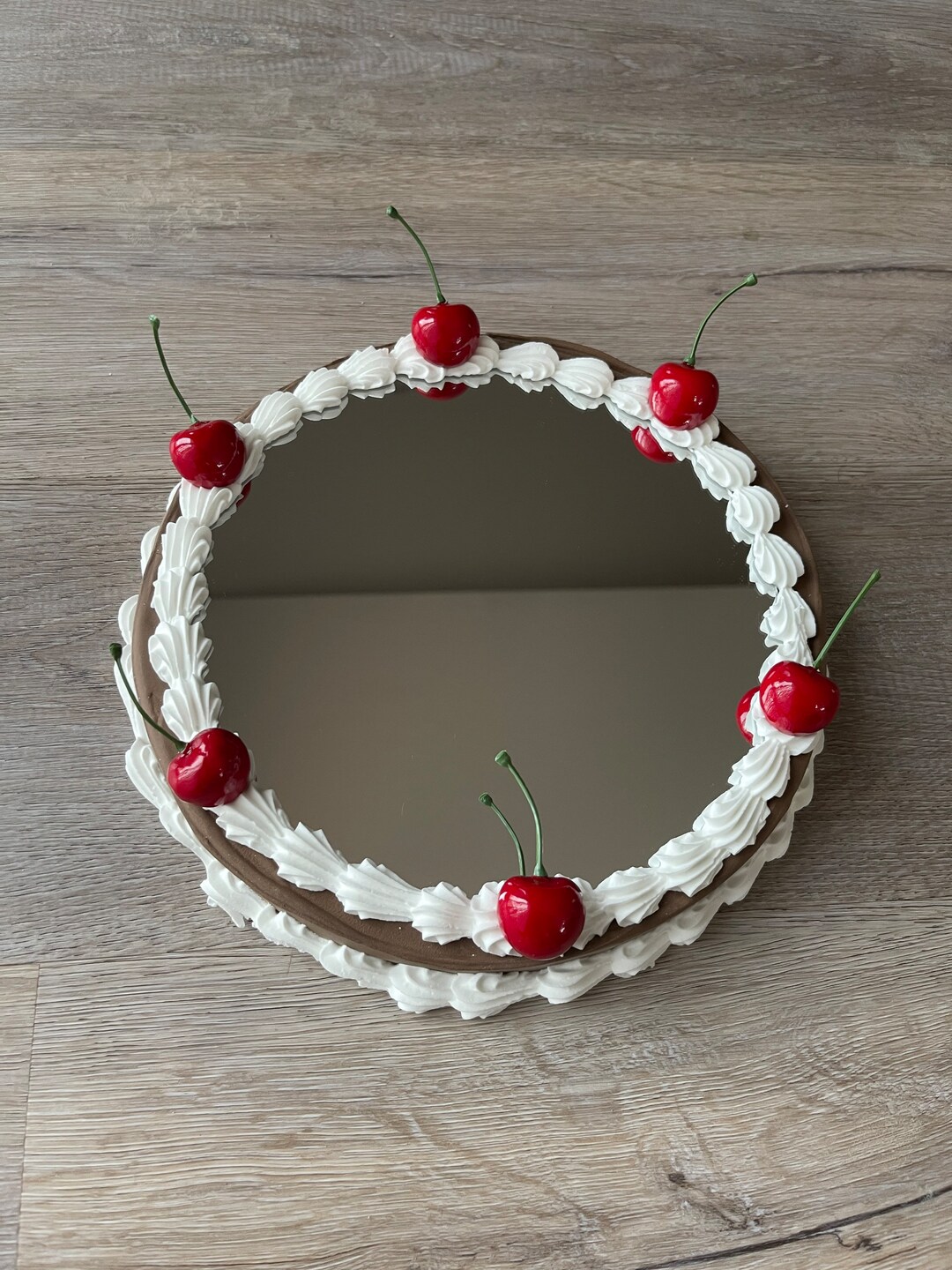 Chocolate Cherry Cake Mirror - Etsy