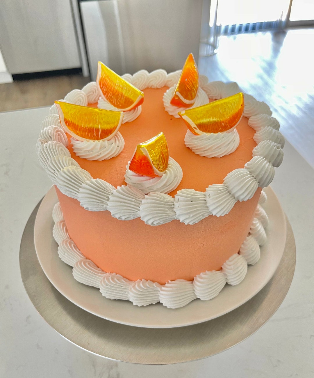 Orange Sorbet Cake - Etsy
