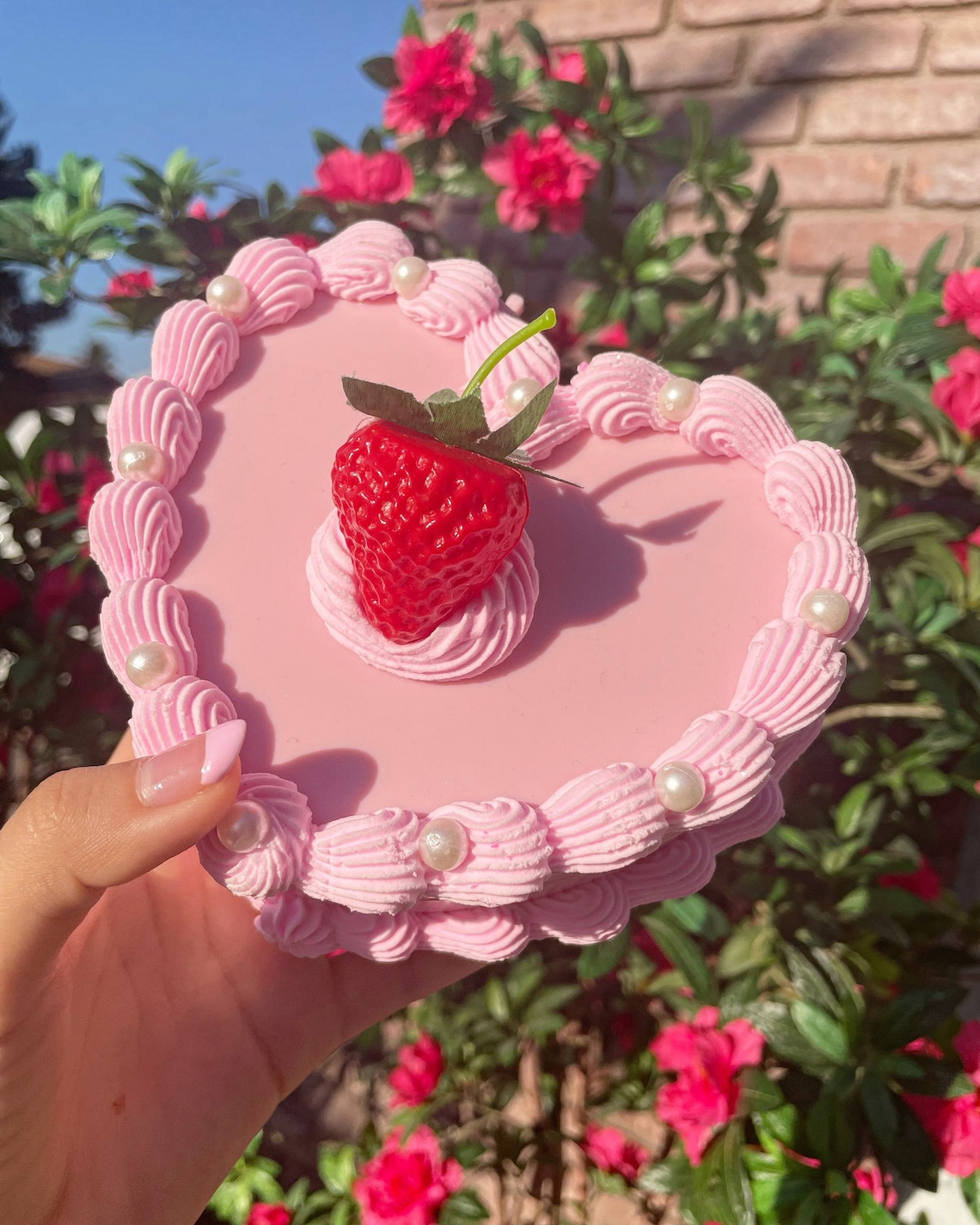 Strawberry Cake Jewelry Box - Etsy