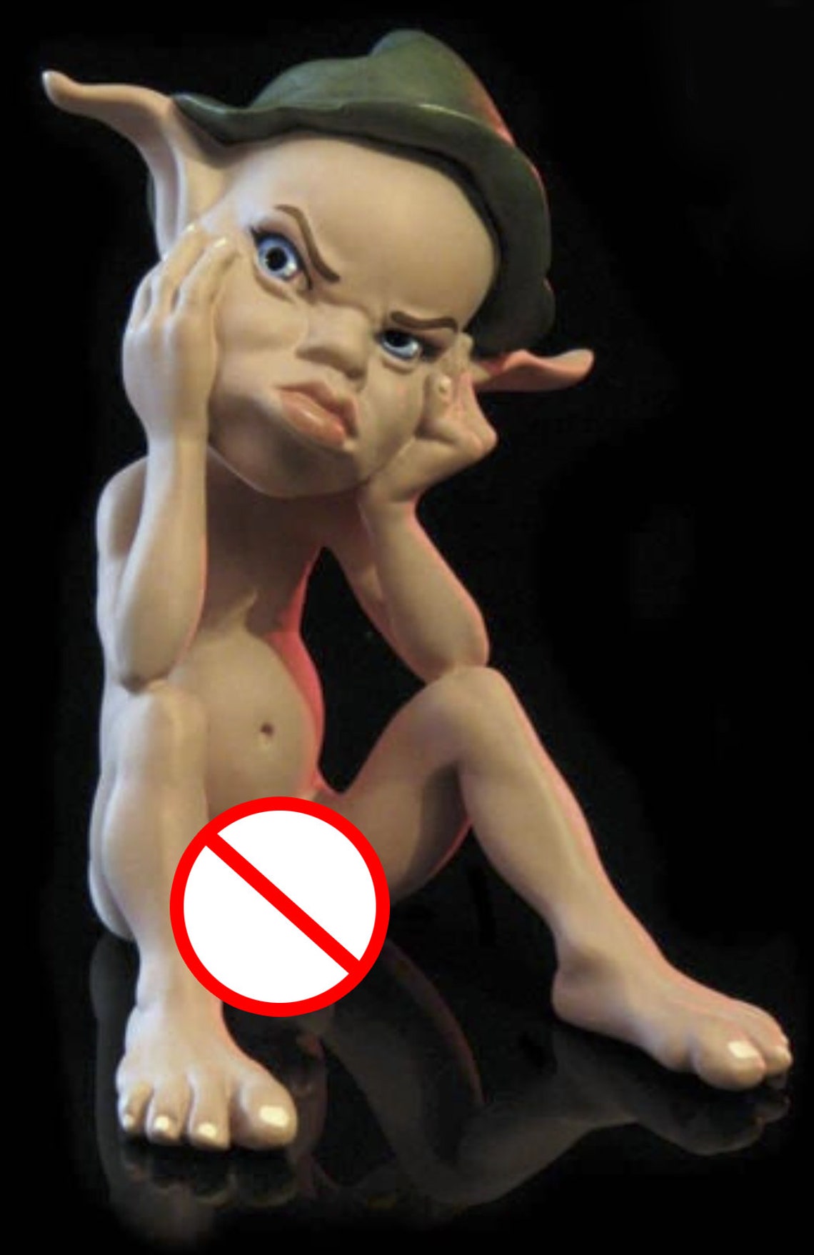 BUSTER Angry Elf Boy Limited Edition Figurine by Mark Alfrey - Etsy