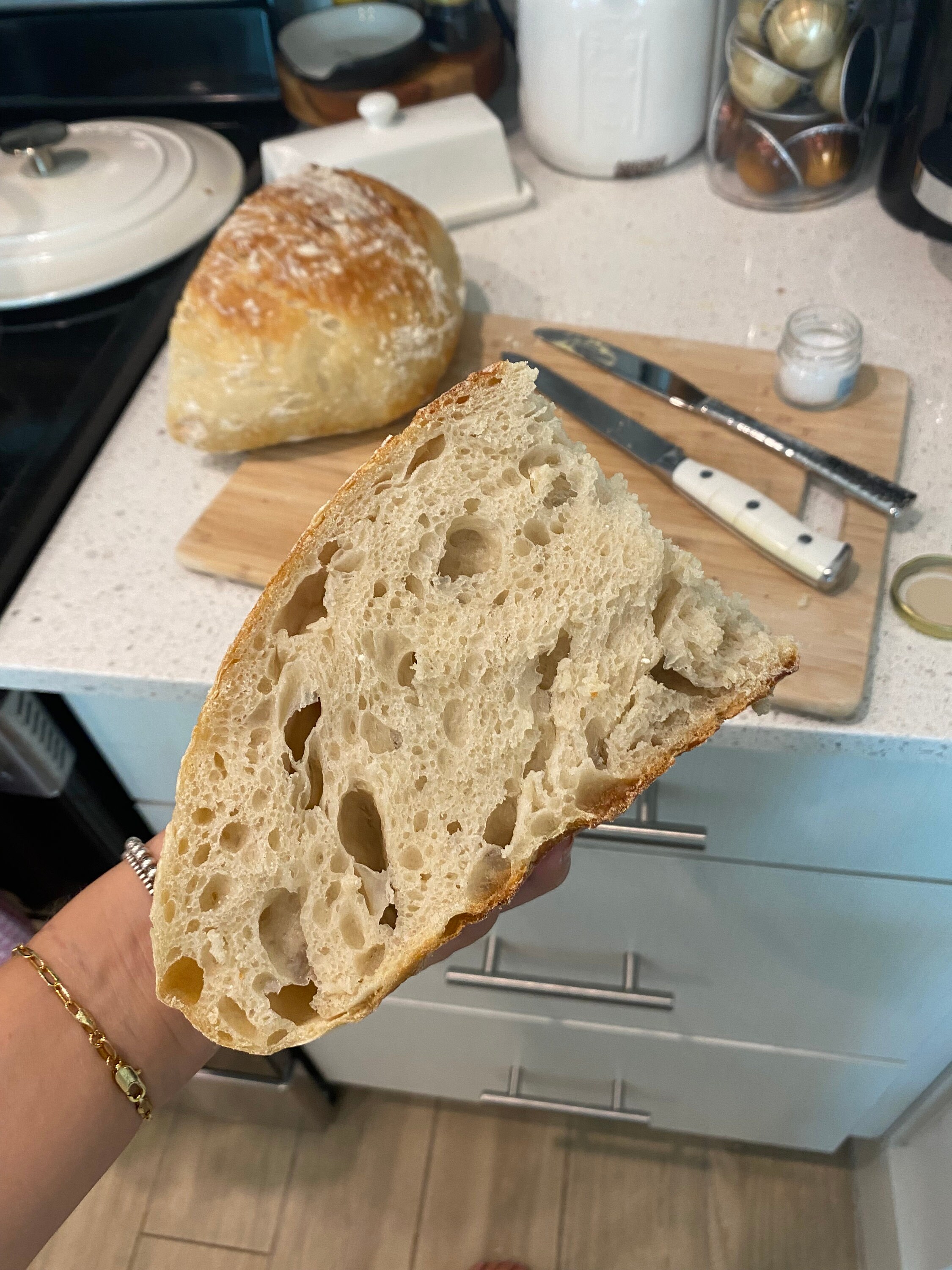 The at Home Cafe Sourdough Bread Recipe - Etsy