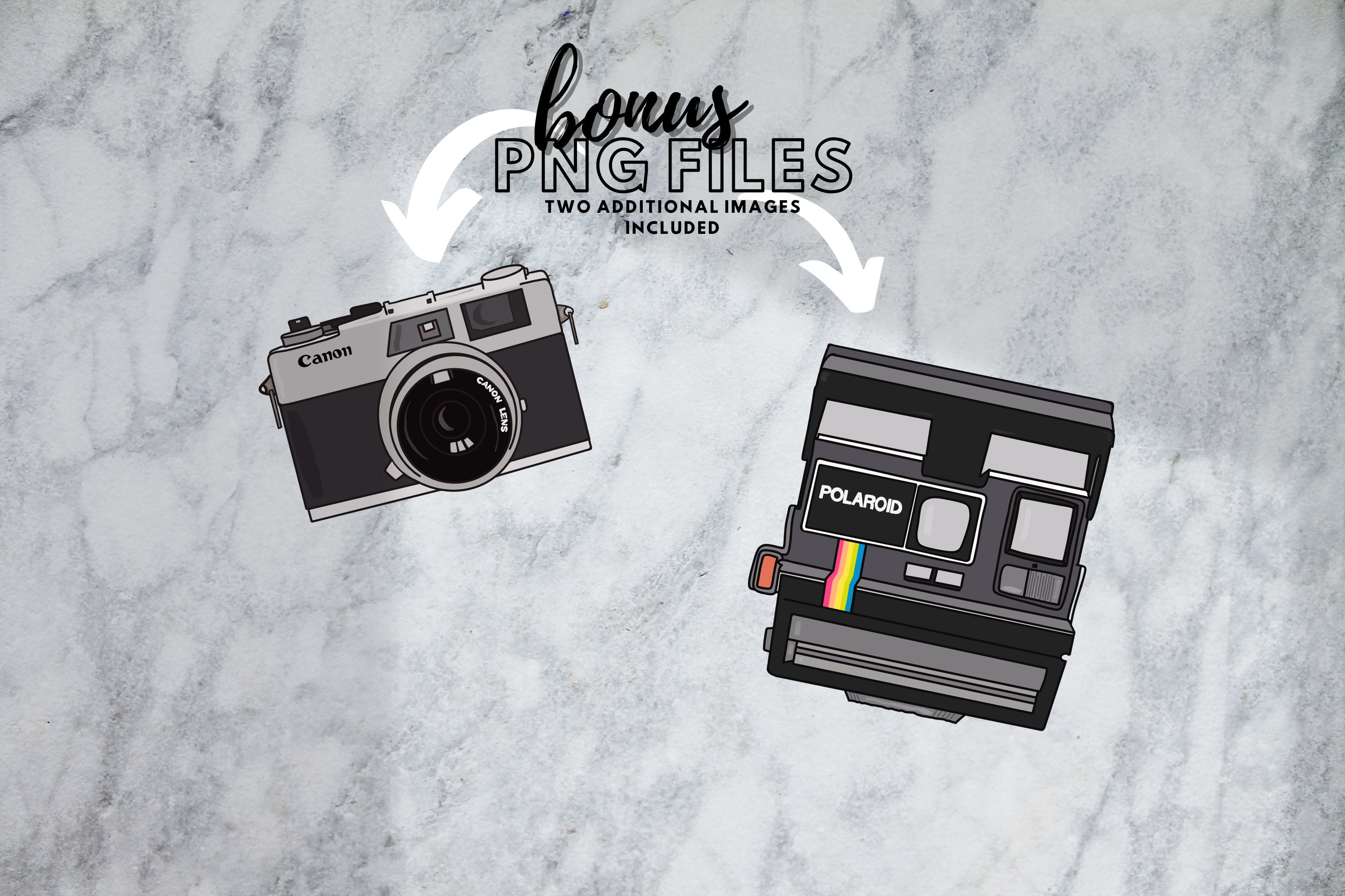 Vintage Camera Digital Sticker Pack, Digital Planner Sticker, Gift for ...