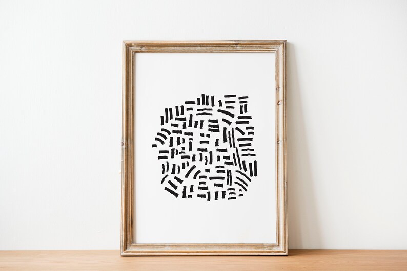 Abstract Line Art Print Abstract Print Abstract Art Line | Etsy