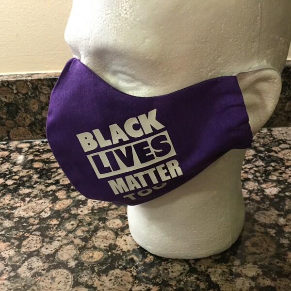 Black Lives Matter Mask - Etsy
