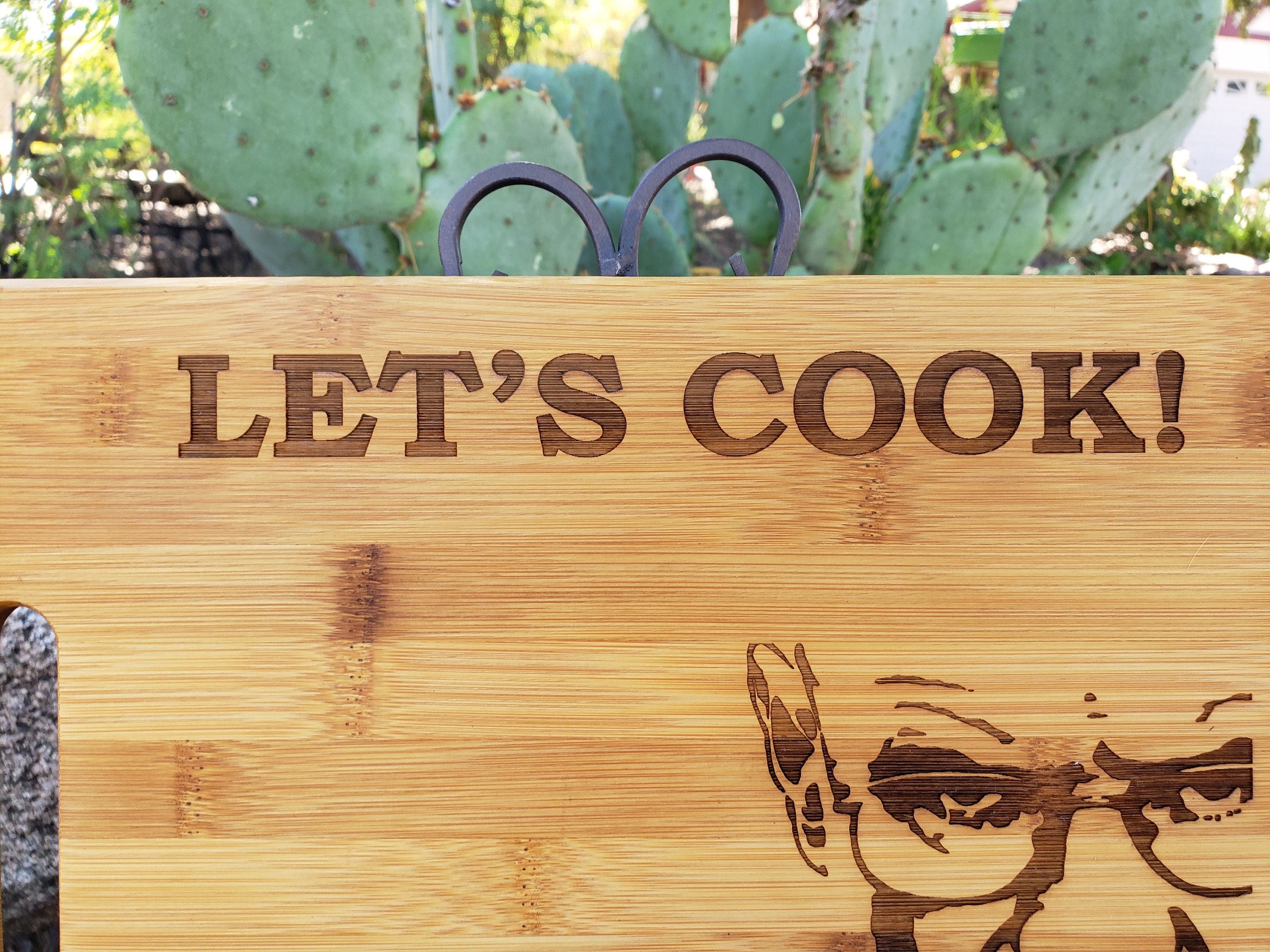 Let's Cook Breaking Bad Cutting Board With Walter White - Etsy