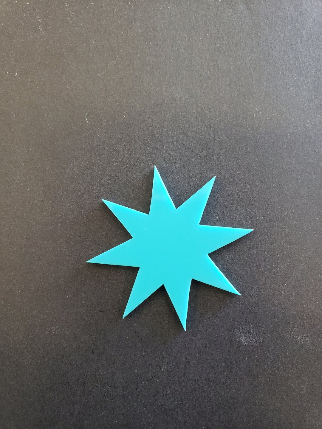 8 Point Star, 1/8" Acrylic, Mid Century Modern, MCM, Crafts, Cutout ...