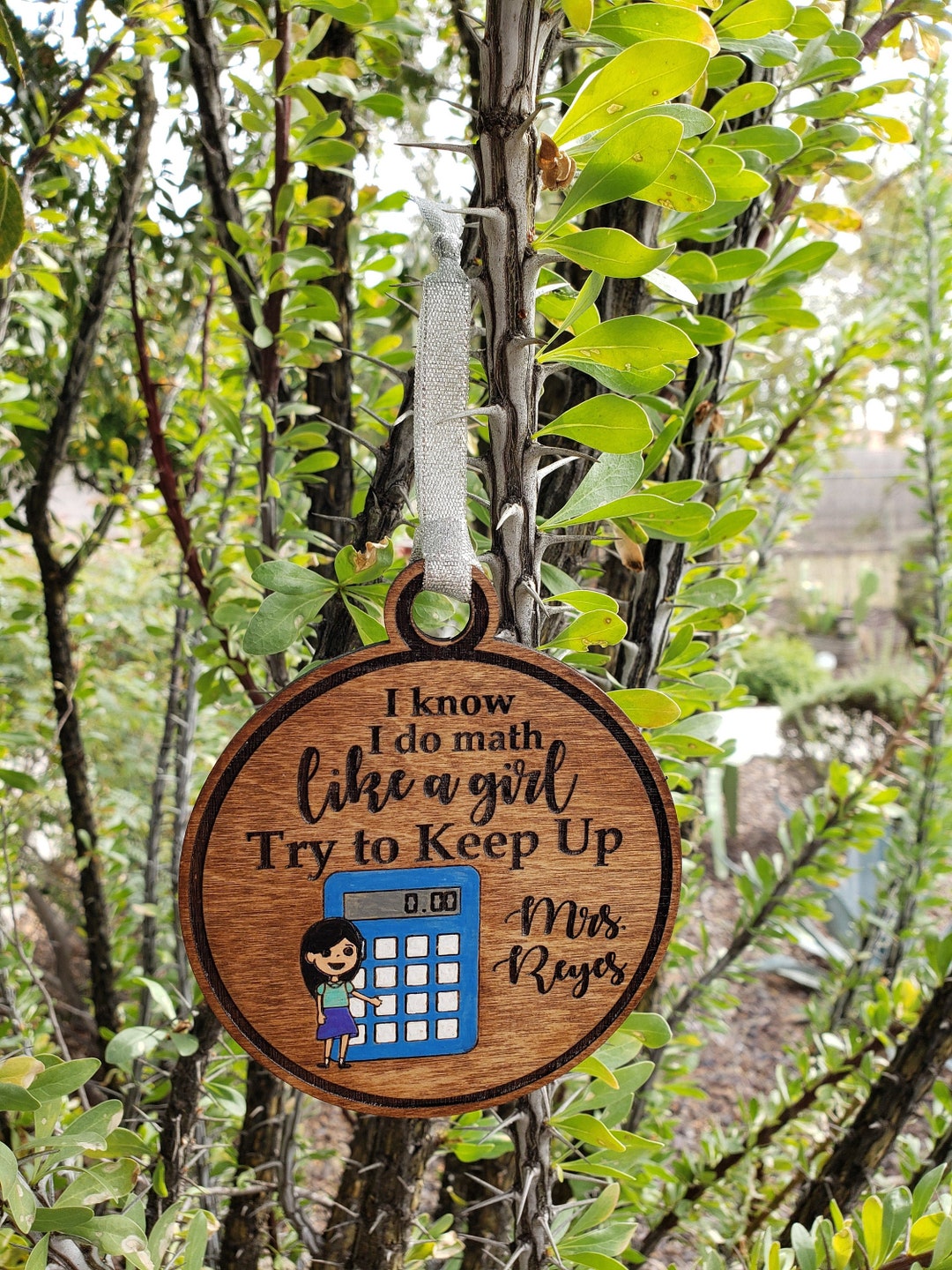 Math Teacher Gift, I Know I Do Math Like a Girl, Try to Keep Up, Option ...