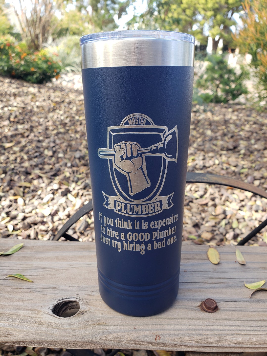 Master Plumber - If You Think It is Expensive to Hire...laser Engraved ...