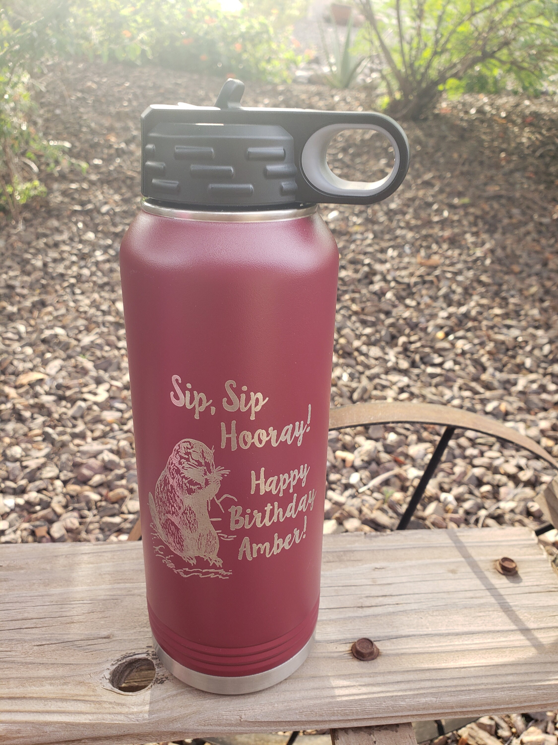 Sip Sip Hooray Happy Birthday-personalized With Name - Etsy