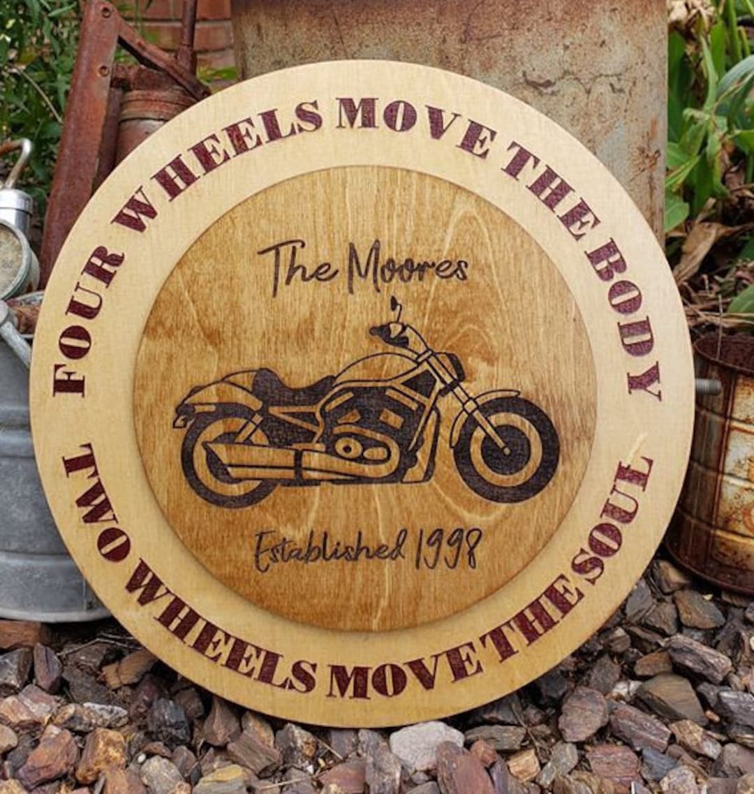 Motorcycle Lovers Wood Sign! - Etsy