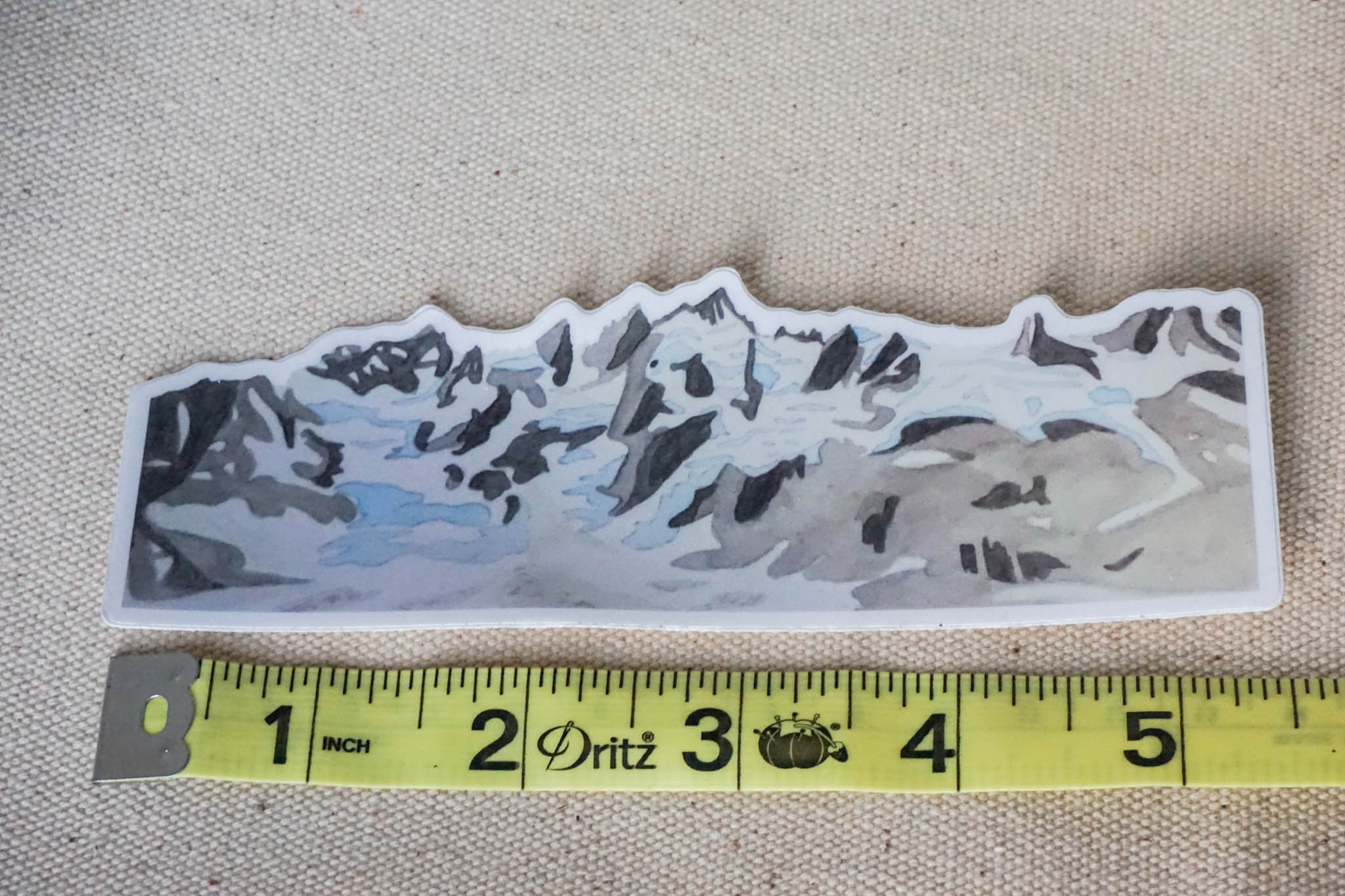 Laughton Glacier Sticker - Etsy