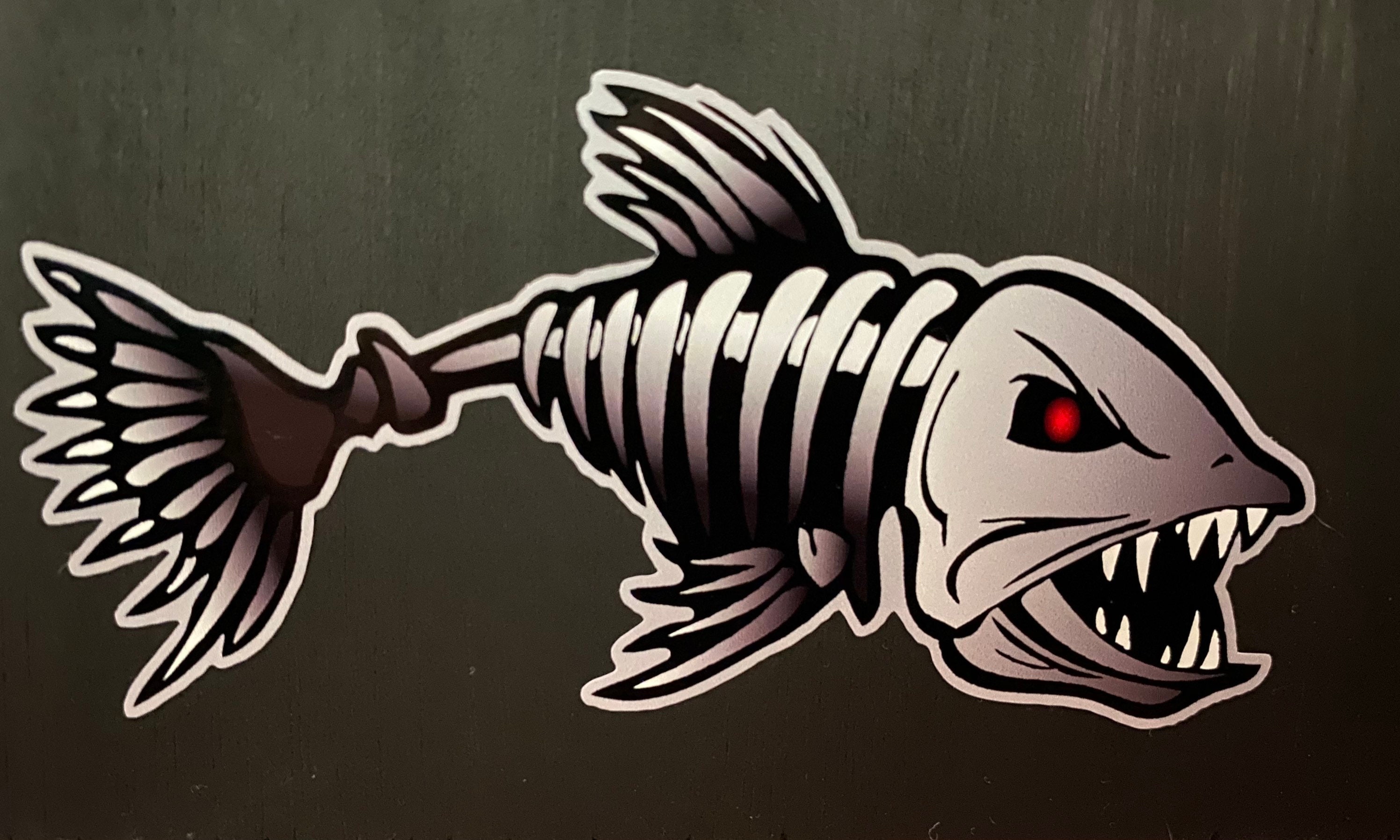 Skeleton Fish - Etsy