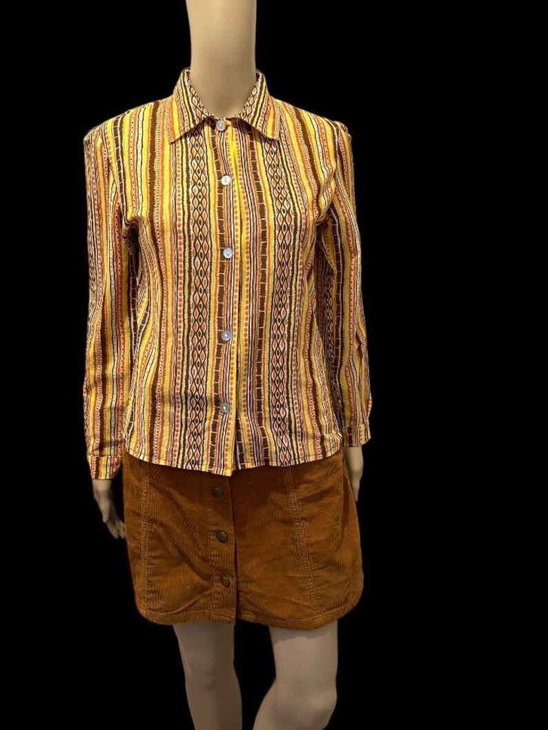 Original 1970s Dagger Collar Shirt - Etsy
