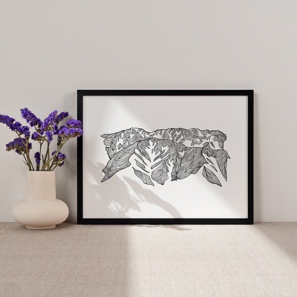 Utah Mountains - Etsy