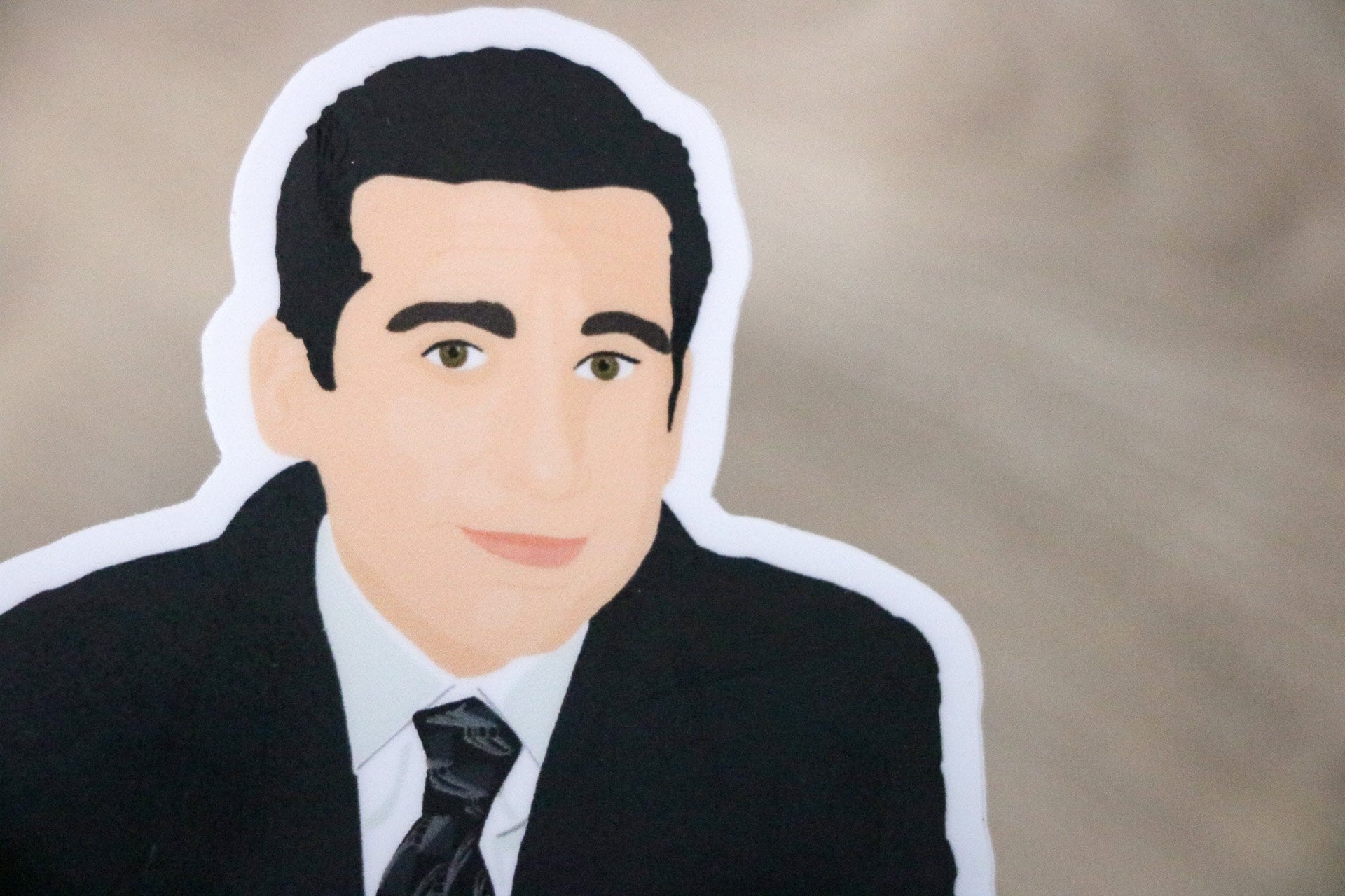 Michael Scott Michael Scott Sticker the Office Sticker - Etsy