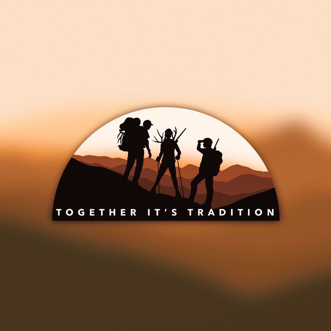 Hunting Sticker, Hunting Gear, Hunting, Mountain Sticker, Deer Hunting ...