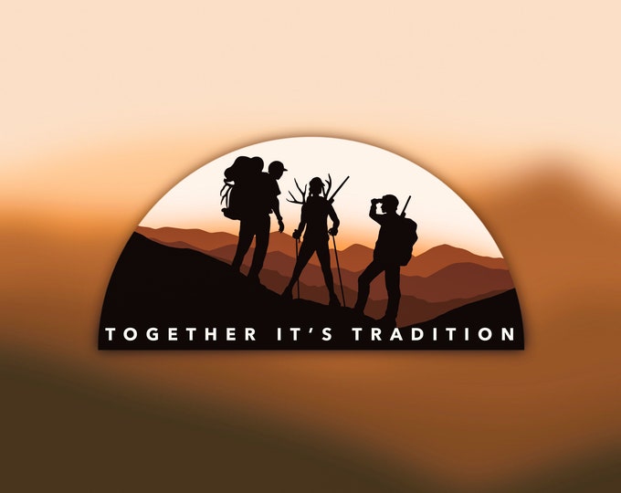 Hunting Sticker, Hunting Gear, Hunting, Mountain Sticker, Deer Hunting ...