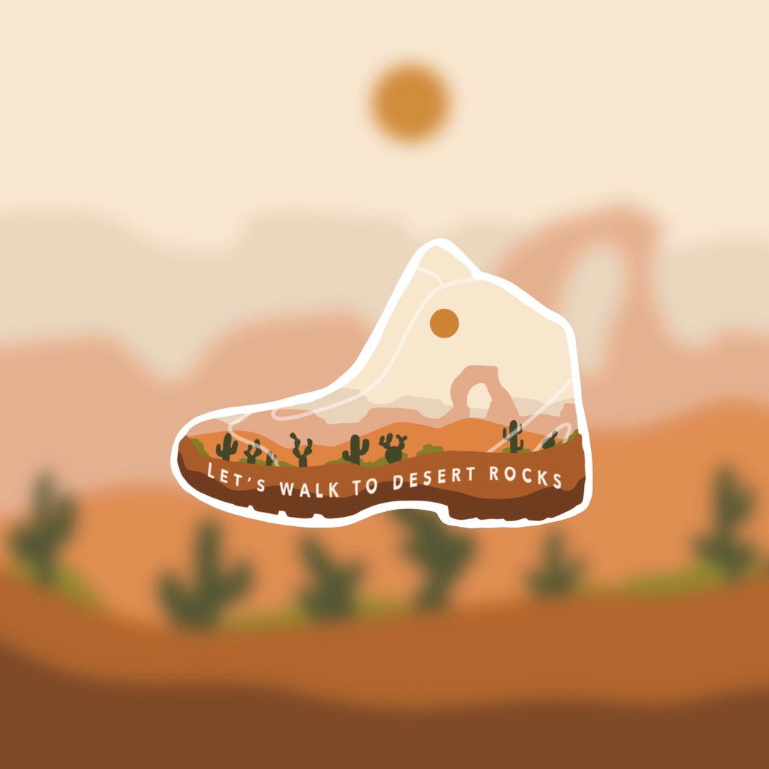 Running Sticker, Arches Sticker, Shoe Sticker, Utah Sticker, Outdoor ...