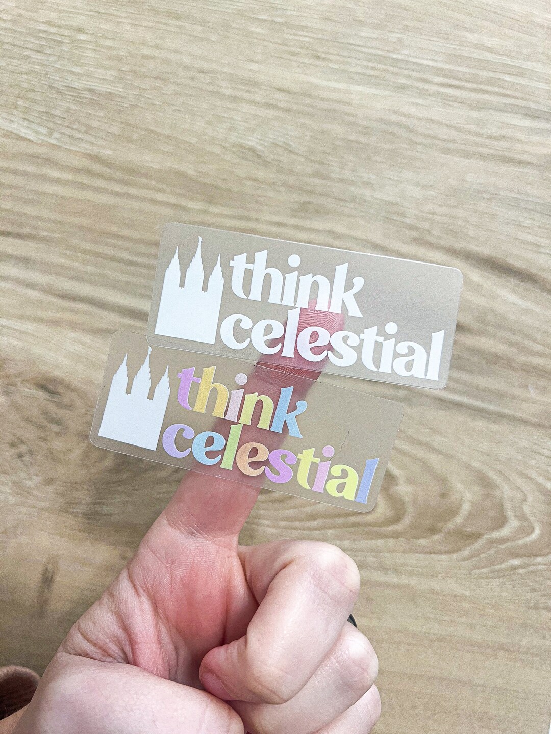 Think Celestial, Think Celestial Sticker, LDS Stickers, LDS Art, Temple ...