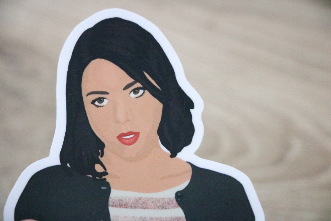 April Ludgate, April Ludgate Sticker, Parks and Rec Sticker, Vinyl ...