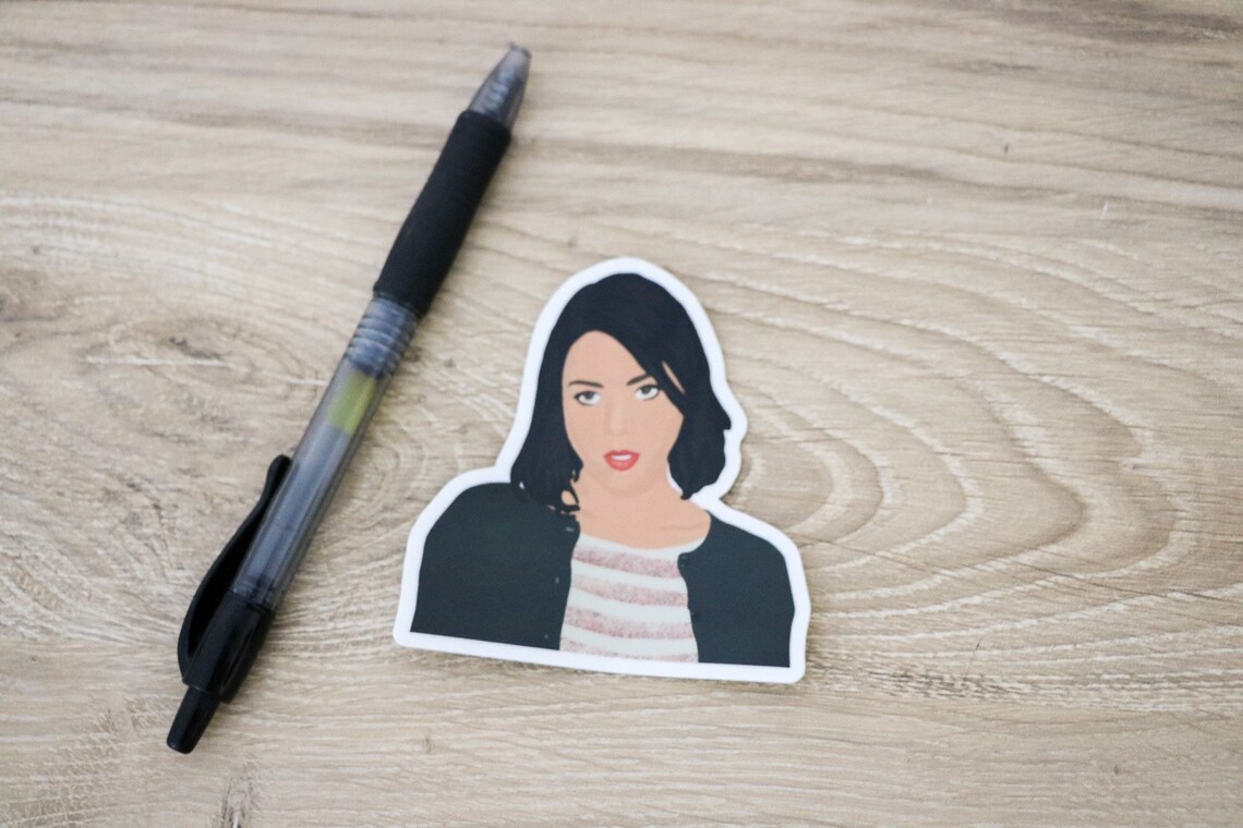 April Ludgate, April Ludgate Sticker, Parks and Rec Sticker, Vinyl ...