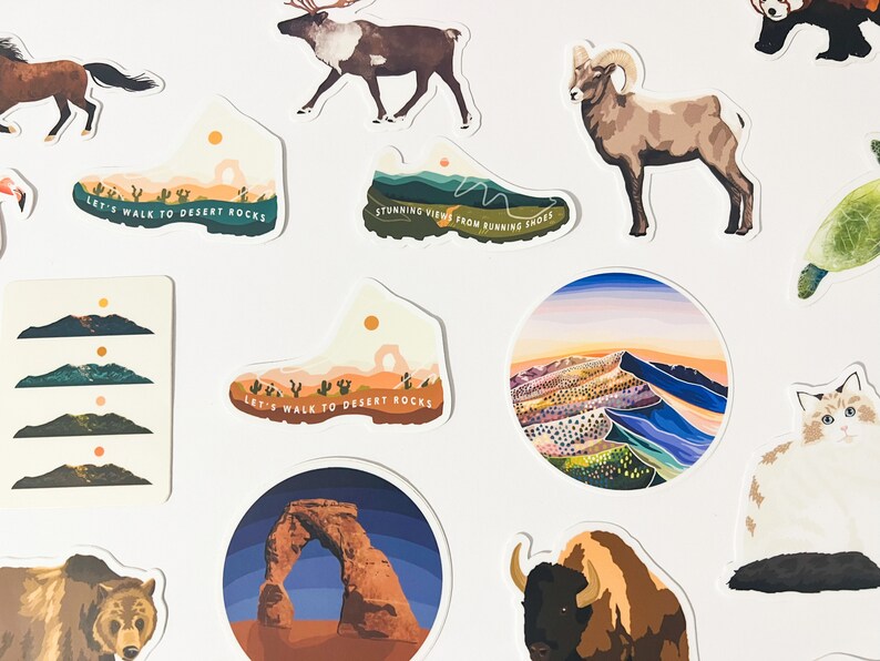 Running Sticker, Trail Running, Shoe Sticker, Mountain Sticker, Outdoor ...