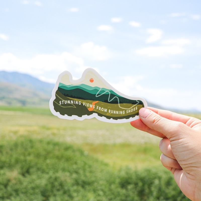 Running Decal - Etsy