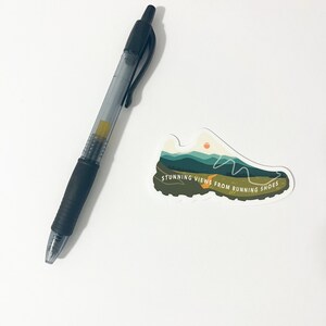 Running Sticker, Trail Running, Shoe Sticker, Mountain Sticker, Outdoor ...