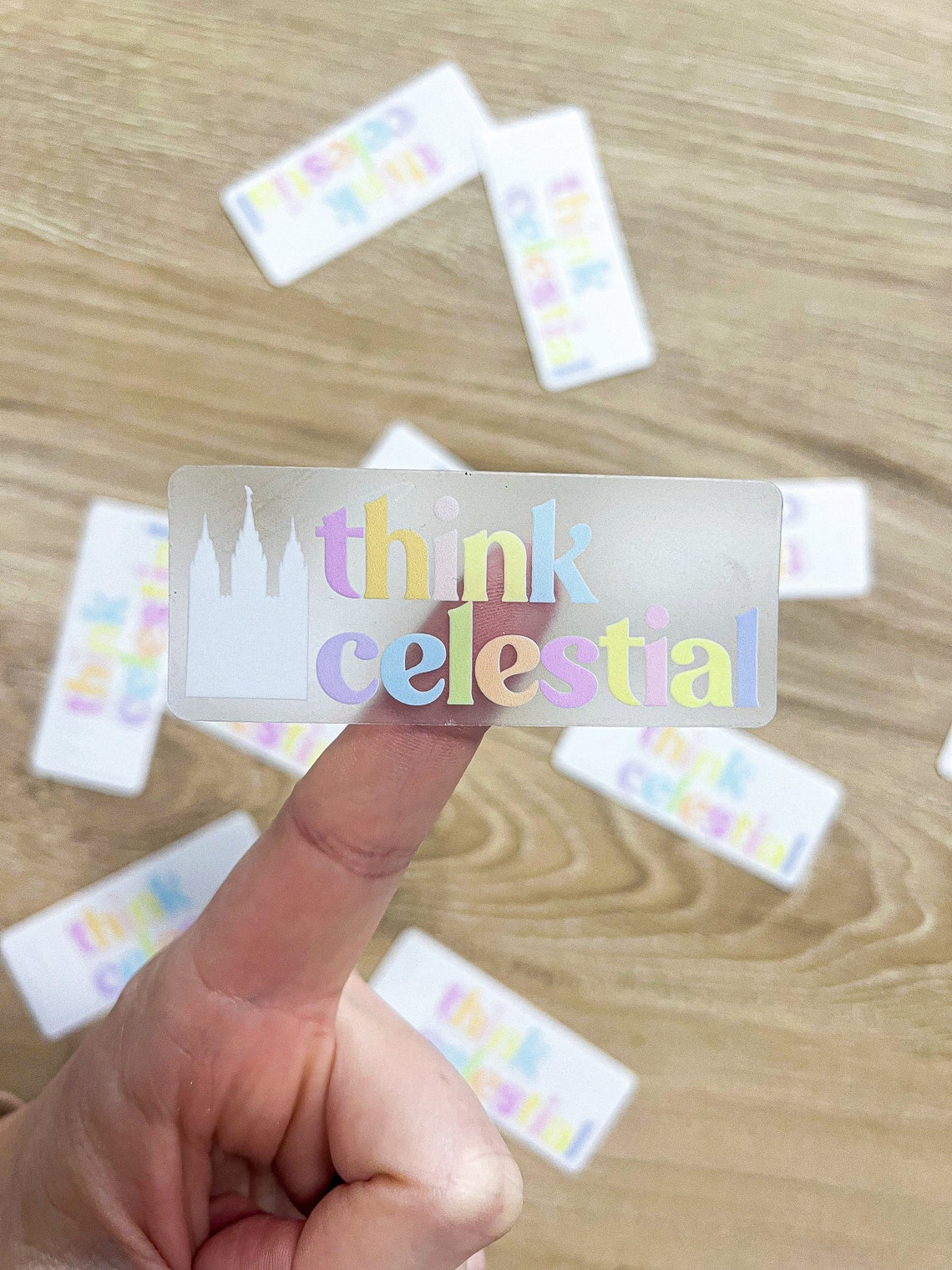 Think Celestial, Think Celestial Sticker, LDS Stickers, LDS Art, Temple ...