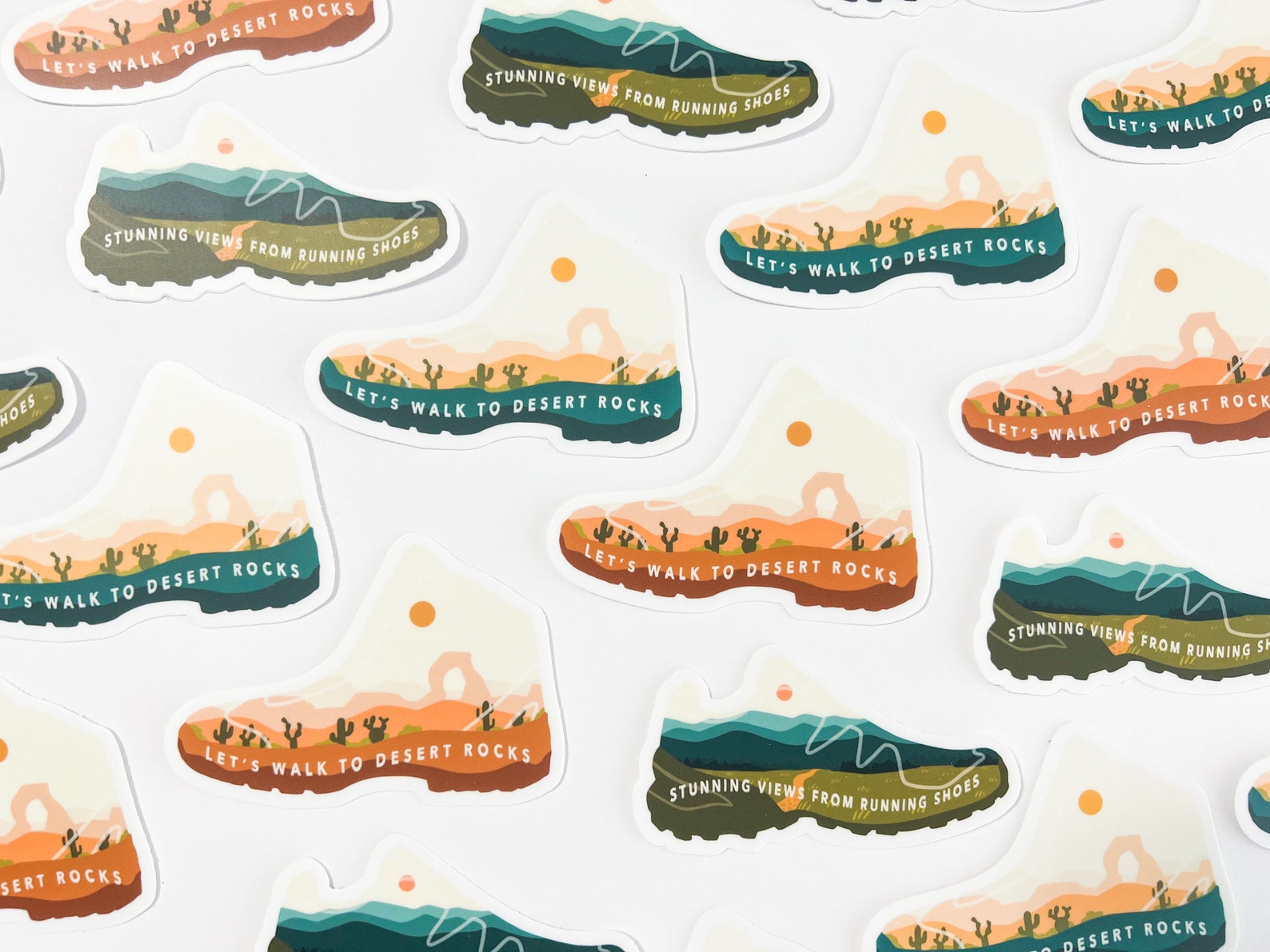 Running Sticker, Trail Running, Shoe Sticker, Mountain Sticker, Outdoor ...